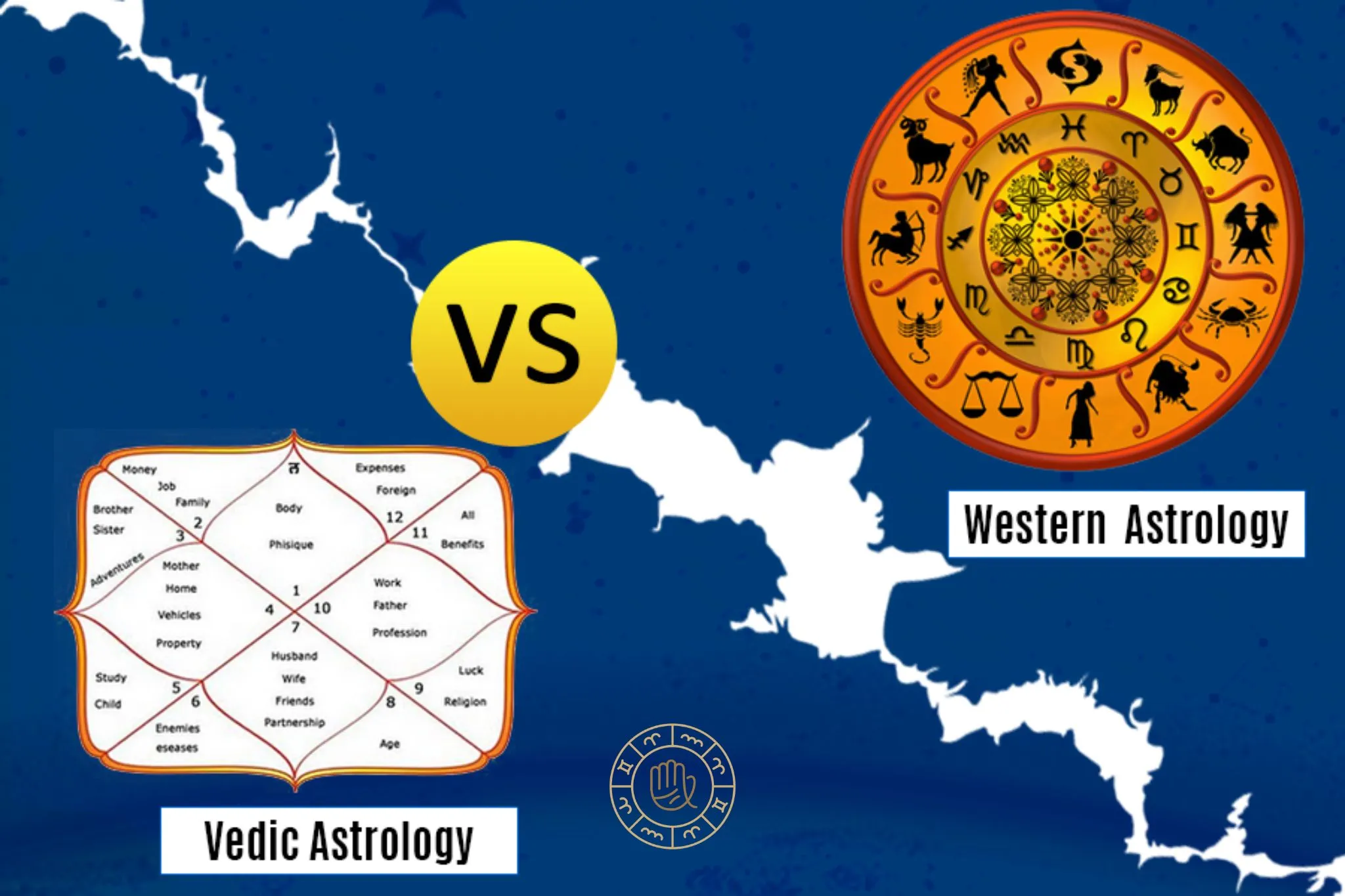 Difference Between Indian and Western Astrology: